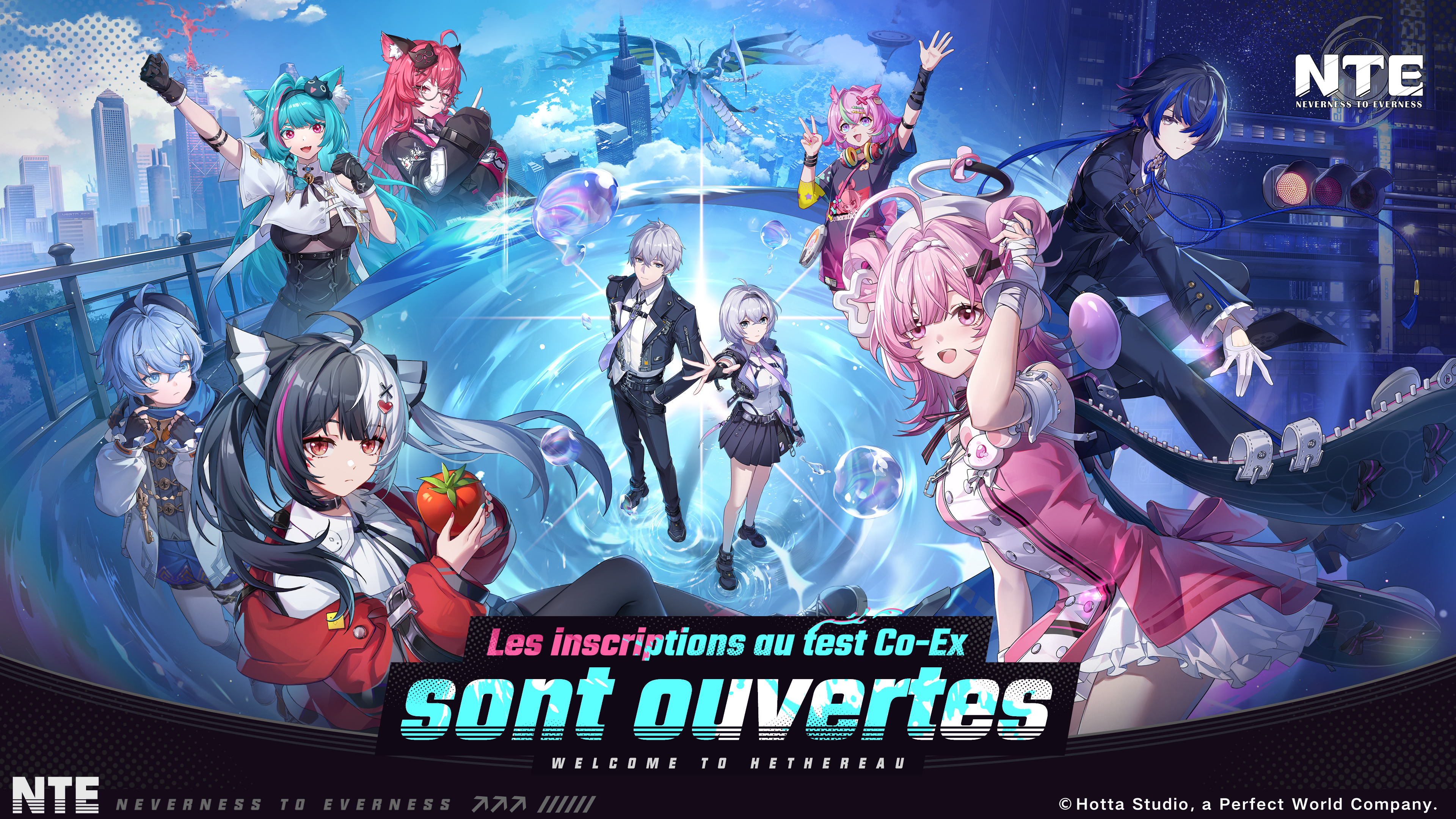 Test Co-Ex de NTE : on recrute !-NTE (Neverness to Everness) Official ...