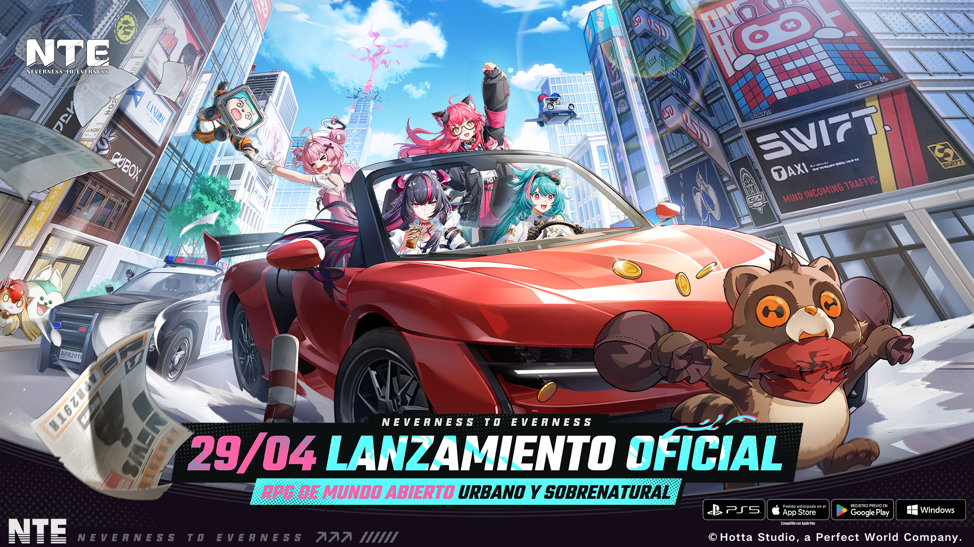NTE: Neverness to Everness | Lanzamiento oficial: 29 de abril-NTE ...