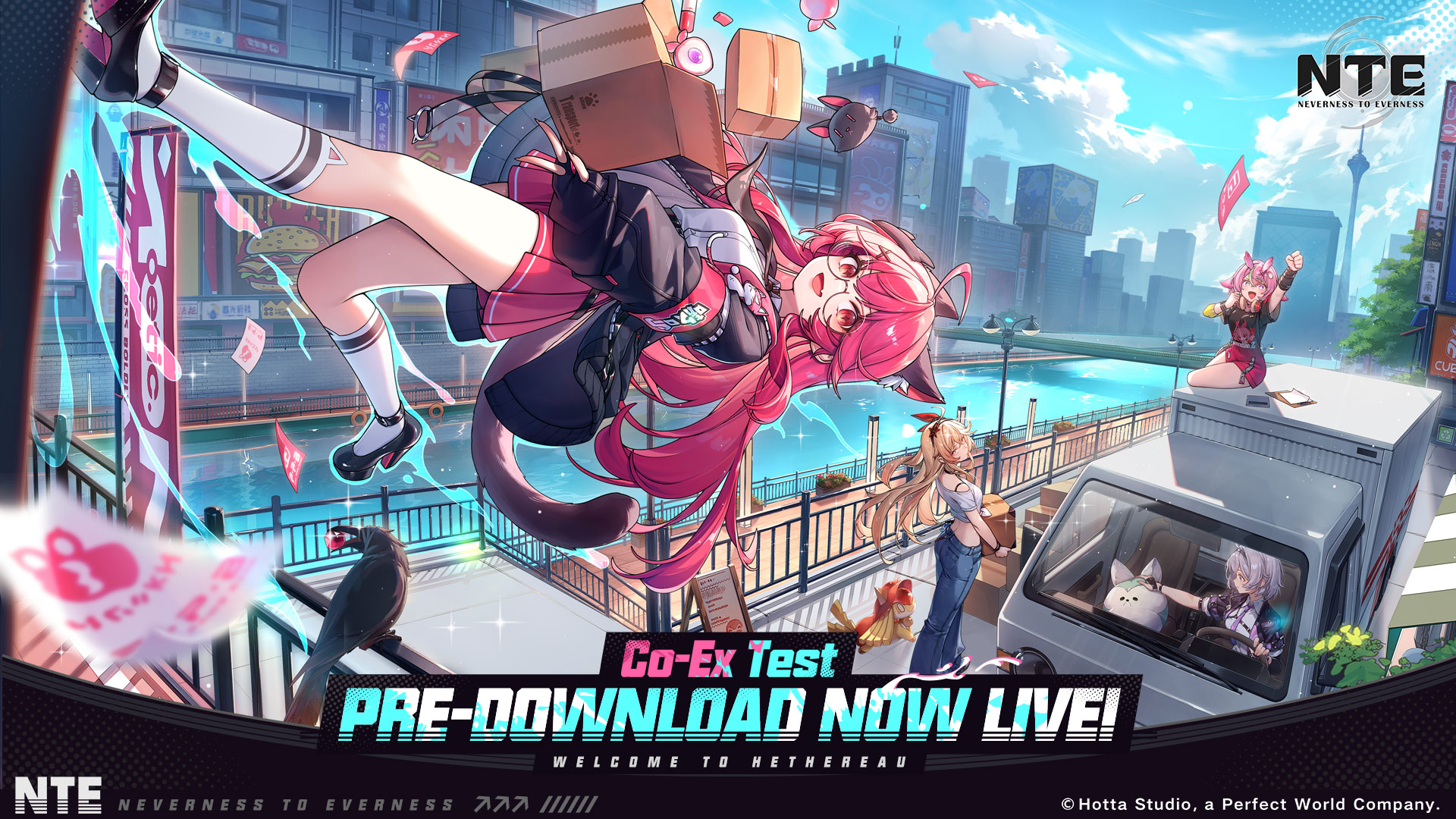NTE [Co-Ex Test] Invites & Pre-Download Now Live!-NTE (Neverness to ...